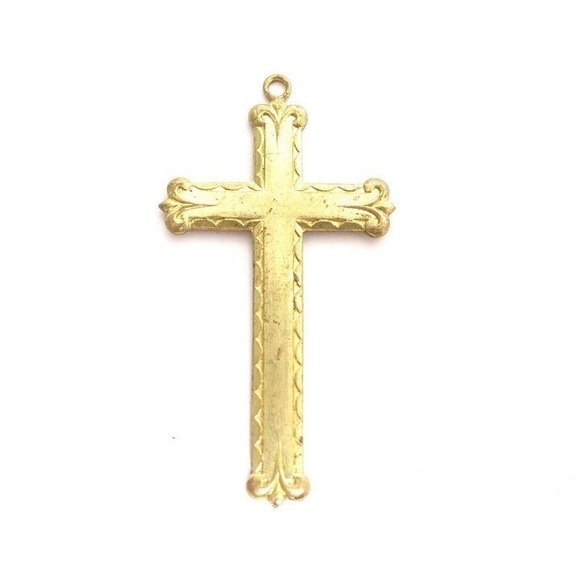 The Unbranded Brand | Jewelry | Antique Vintage Gold Toned Etched ...